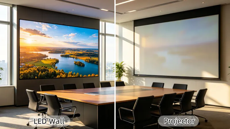 LED Wall vs Projector: Which Is Better for Your Venue? - UNIT LED